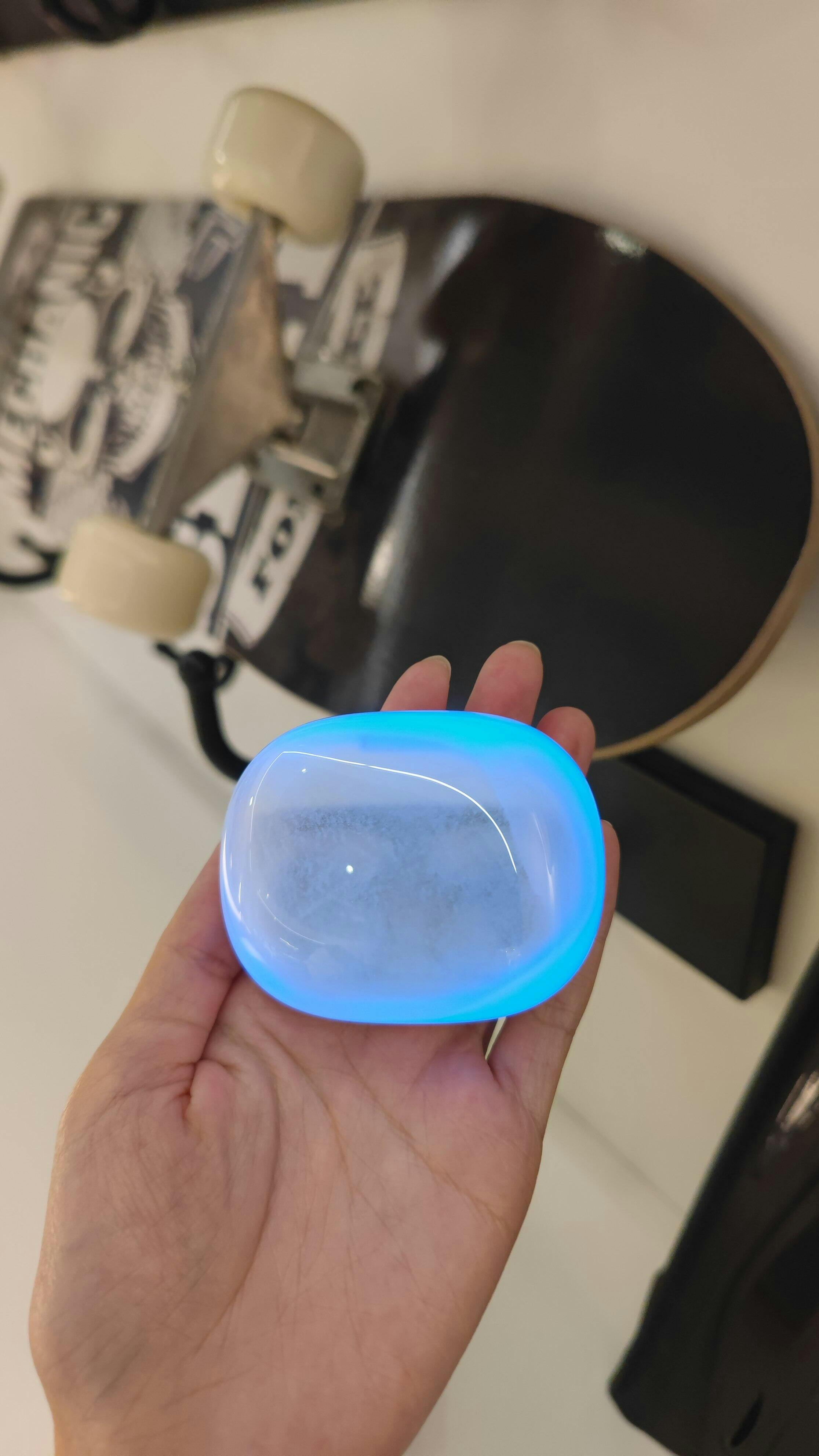 LIUP LP2 Luminous Quicksand Open-Ear Clip Wireless Earbuds Glow In The