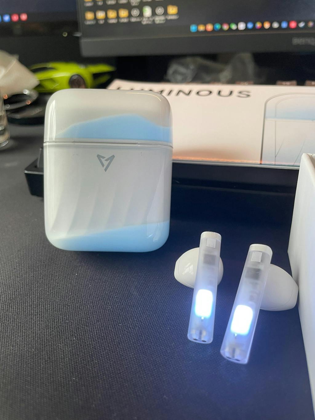 LIUP Pods LP1 Luminous Quicksand Earbuds Glow In The Dark