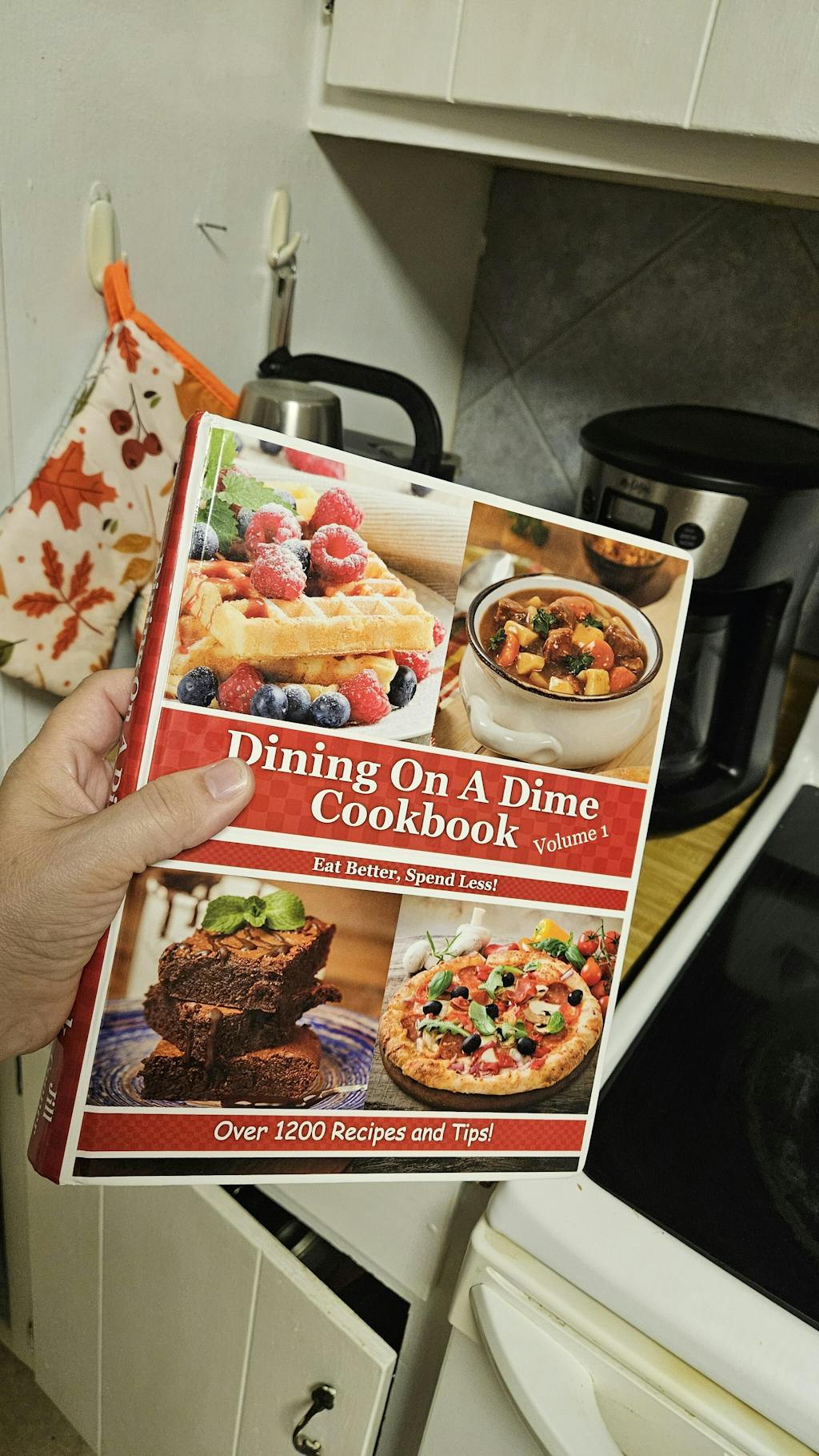 Dining On A Dime Cookbook, **Volume 1** PRINT BOOK {580 Pages} – Living ...