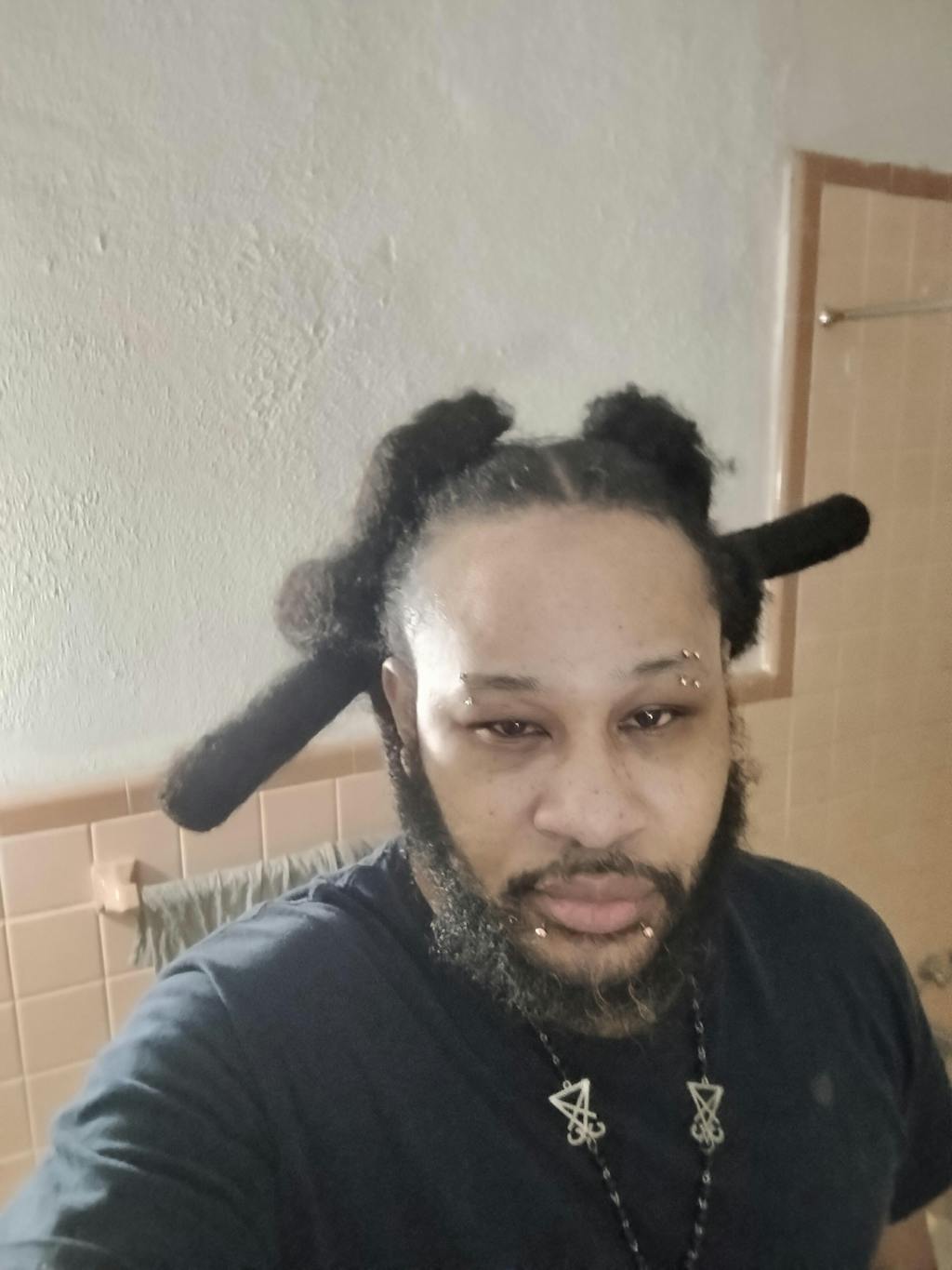 Handmade Wicks Locs Human Hair Extensions Nautral Black Hair - LocE-PL