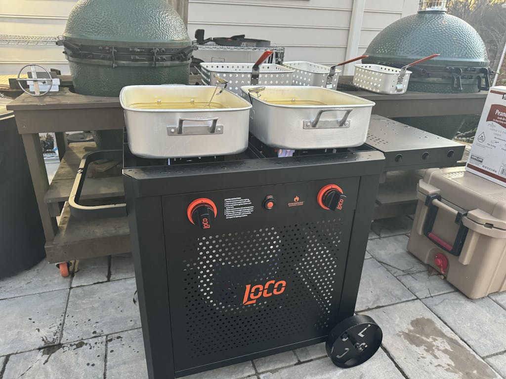 Dual Burner Fry Cart – LoCo Cookers