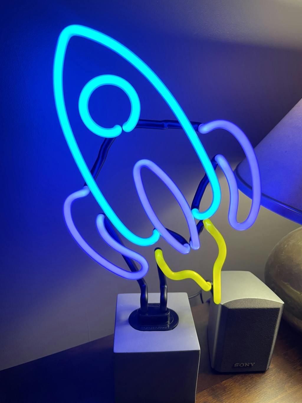 Neon 'Rocket' Sign | Locomocean Ltd