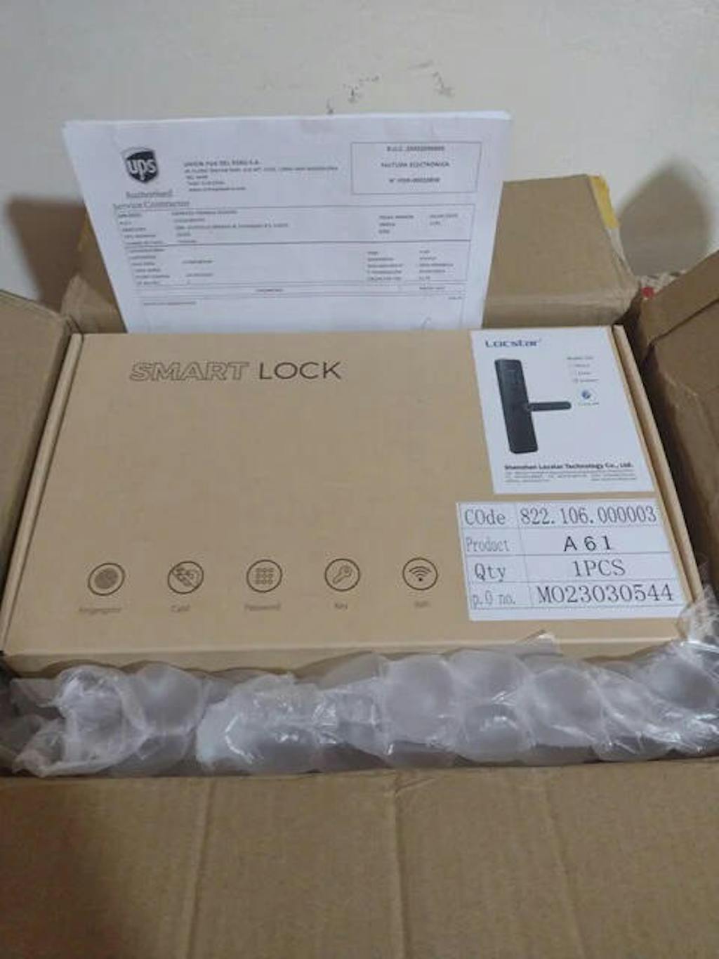 Wifi Fingerprint Smart Door Lock LS-A61 – Locstar