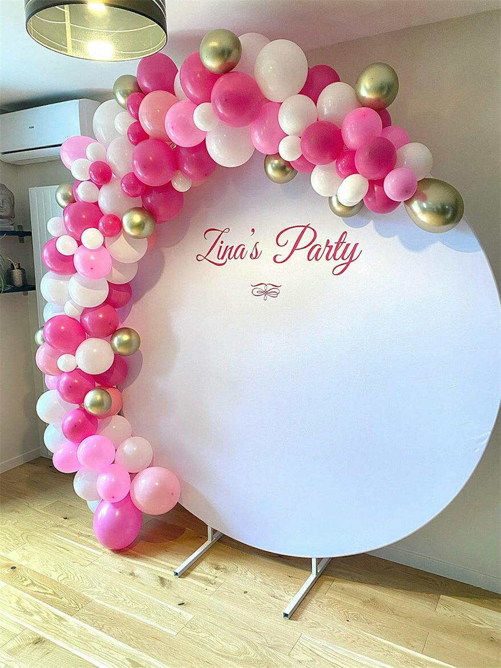 Lofaris Solid Color Round Backdrop Circle Covers for Party
