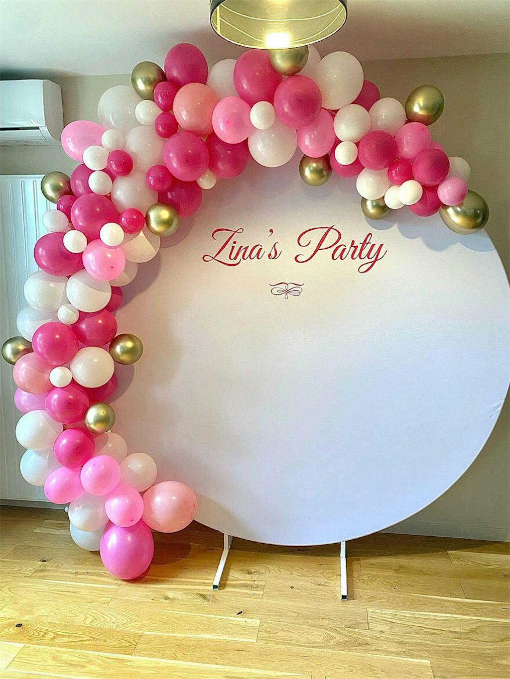 Lofaris Solid Color Round Backdrop Circle Covers for Party