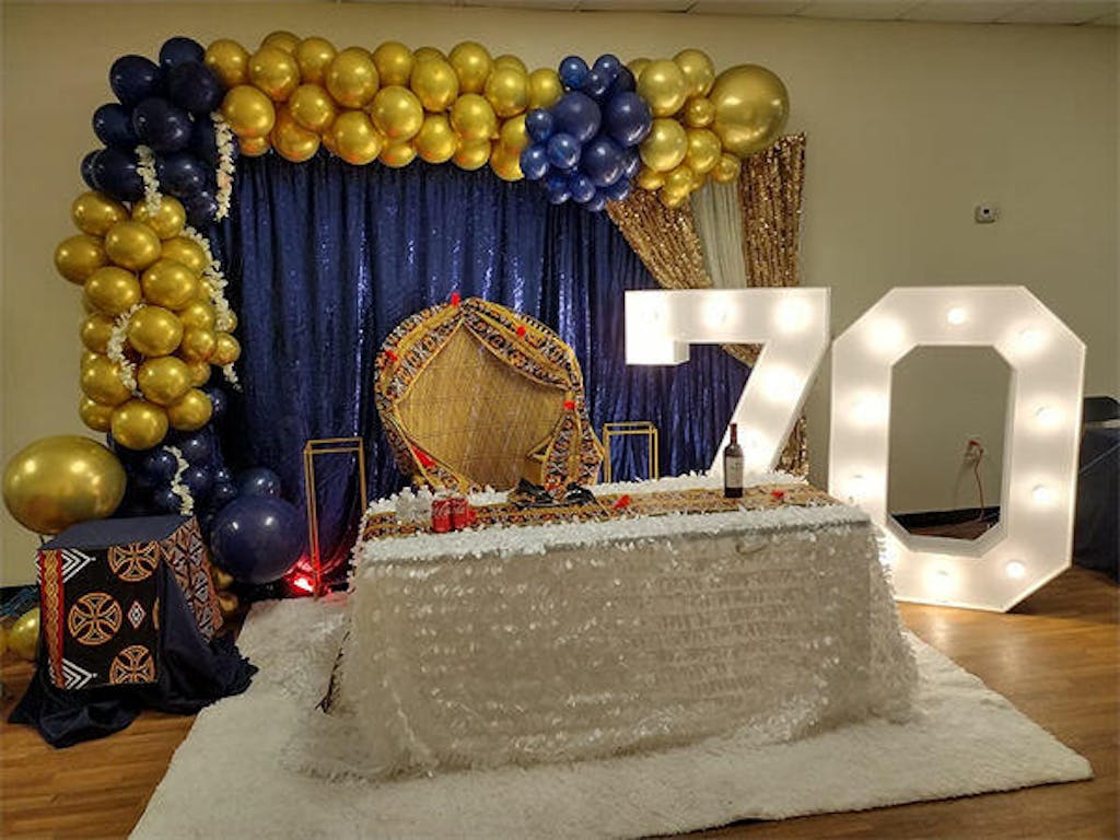 Royal Blue Sequin Backdrop Curtain Glitter Photo Booth - Lofaris