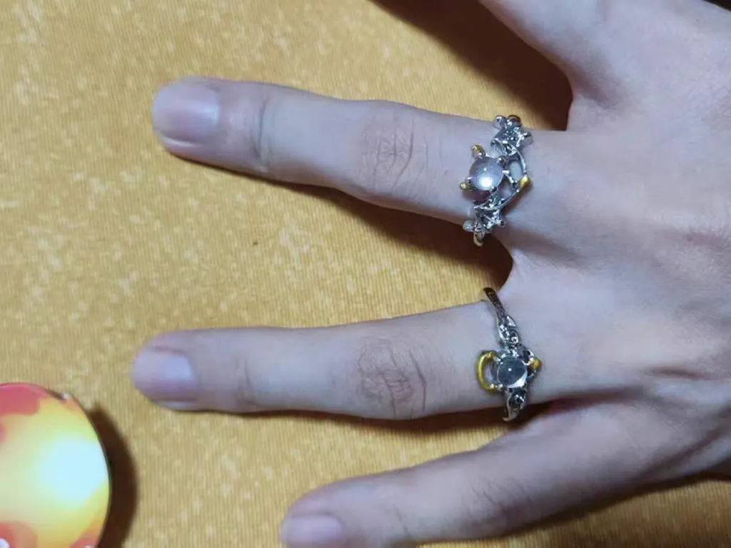 Angel Demon Couple Promise Rings Set for two – Loforay