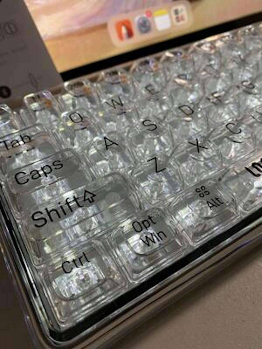 LOFREE 1% Transparent Mechanical Keyboard – Lofree | Fun 2㎡ Designer ...