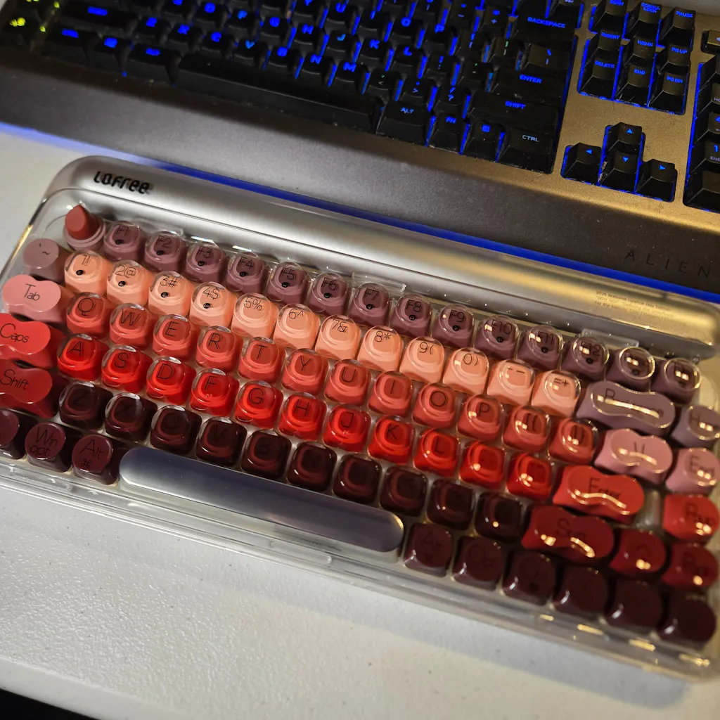 Lipstick Mechanical Keyboard
