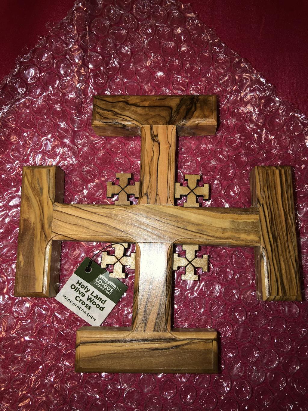 Jerusalem Wall Cross - Medium – Logos Trading Post