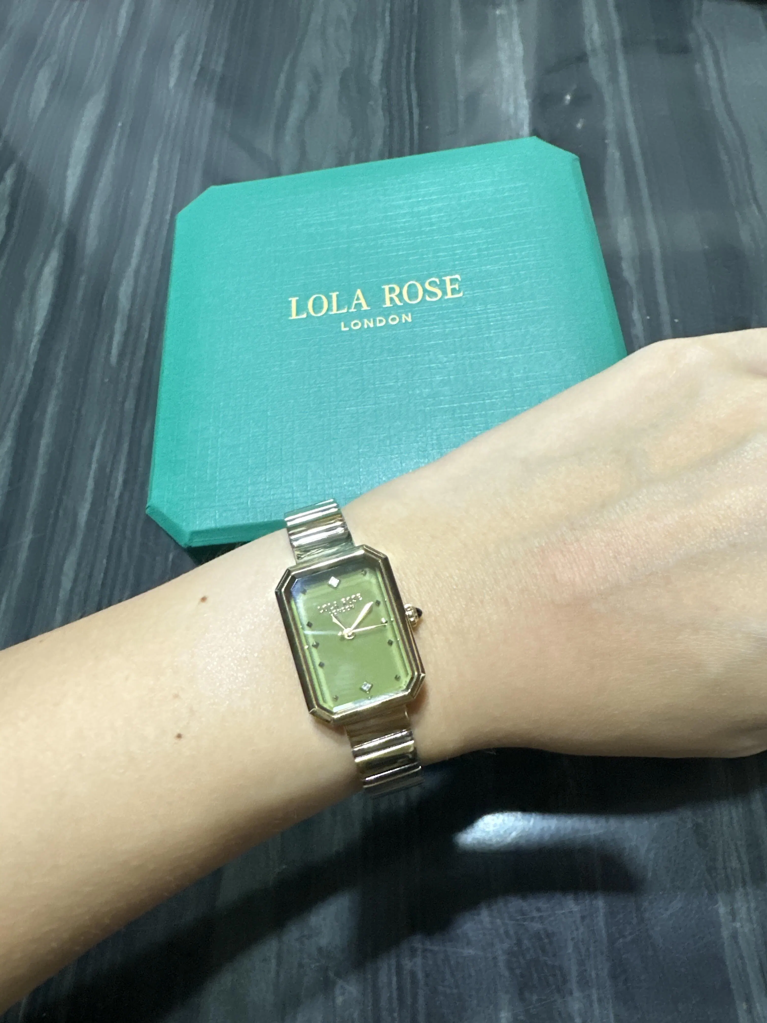 Ms. Lola Green Onyx Watch – Lola Rose
