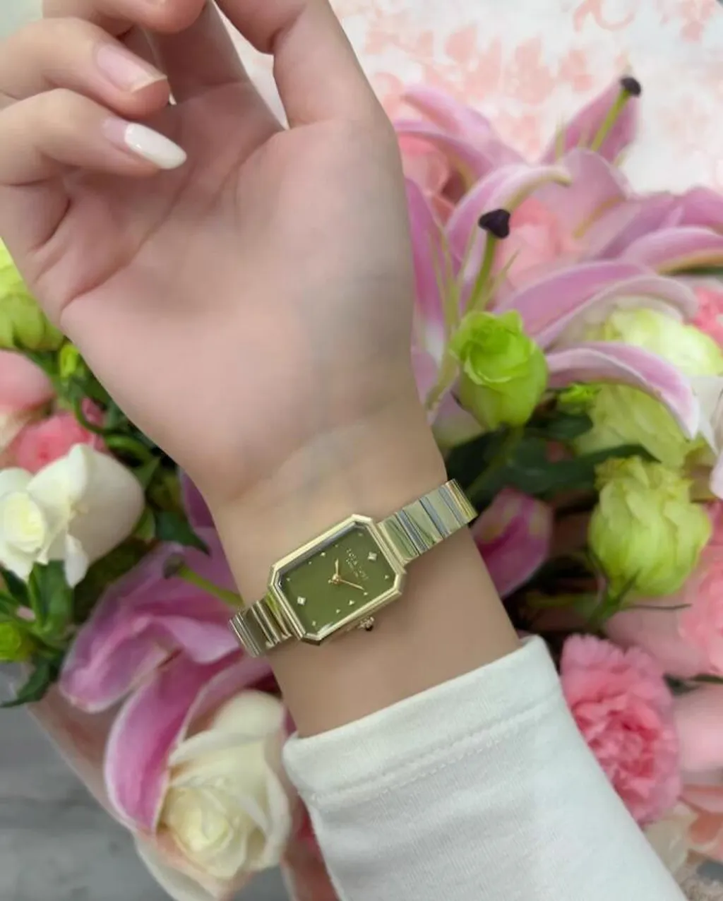 Ms. Lola Green Onyx Watch – Lola Rose