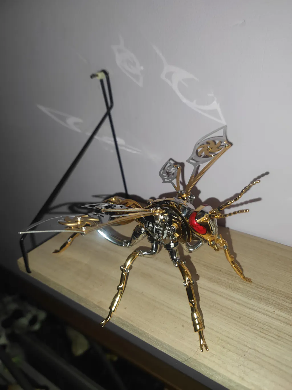 longpin-3D mechanical wasp Stainless steel Model assembly kit(come wit ...