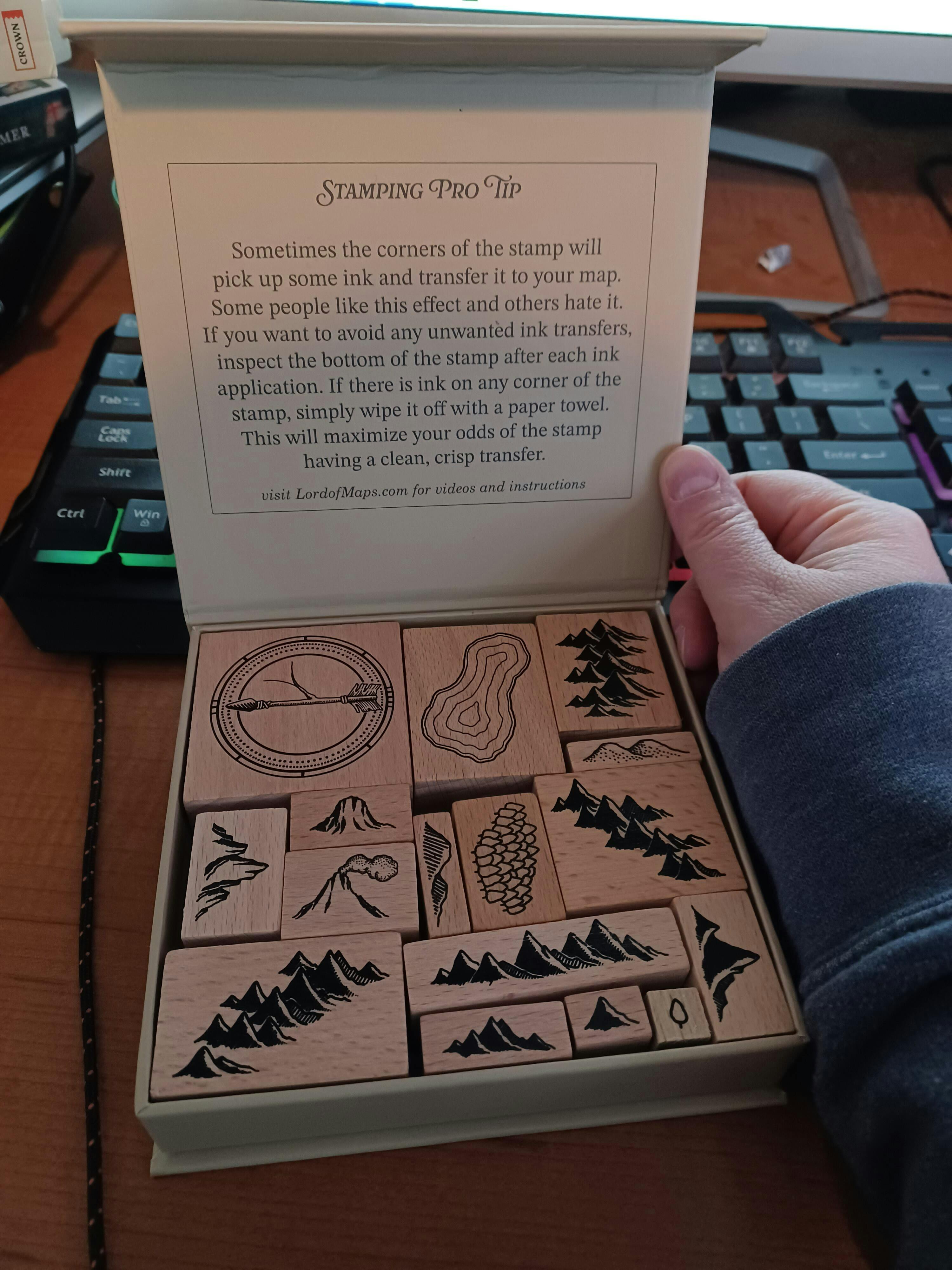 Map Making Stamp Kit (16 Pieces) – Lord of Maps