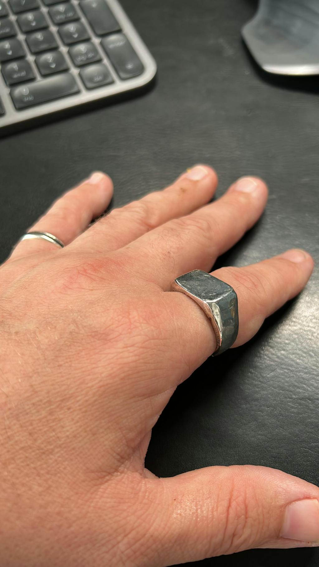 Solid State Sterling Silver 925 Faceless Signet Ring – LOST AMIGO