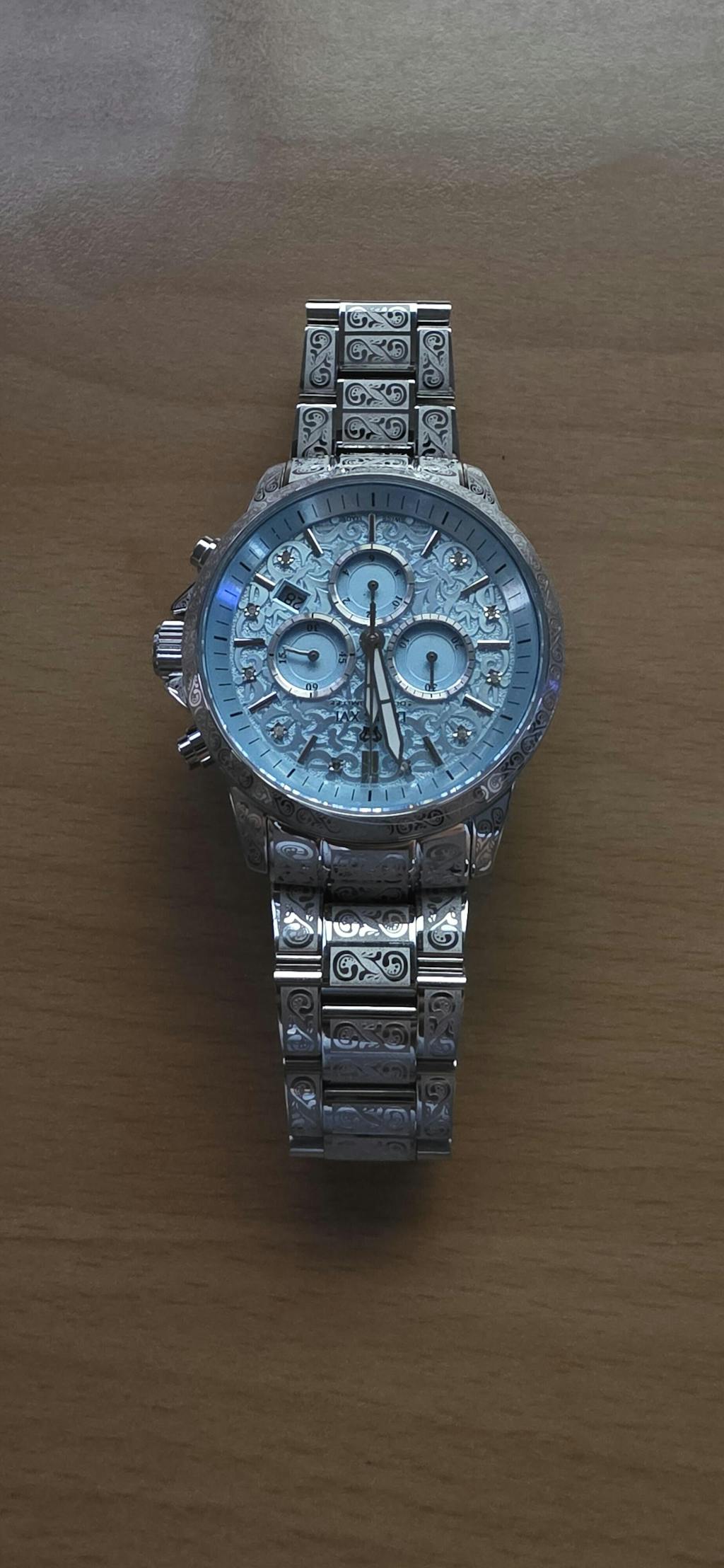 Elegant Baby Blue Watch - Palais Royale Collection | LOUIS XVI