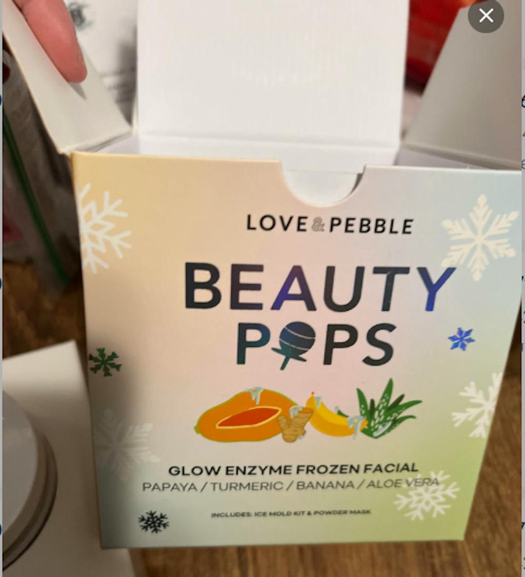 Glow Enzyme- Beauty Pops Frozen Face Mask KIT – Love and pebble