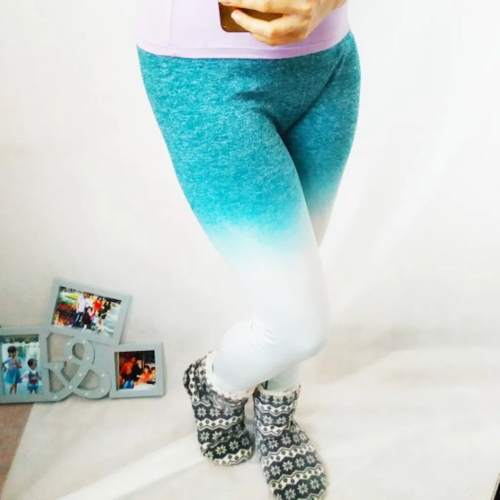 High Waist - Gradient 4-Way Stretch Leggings – Love For Leggings