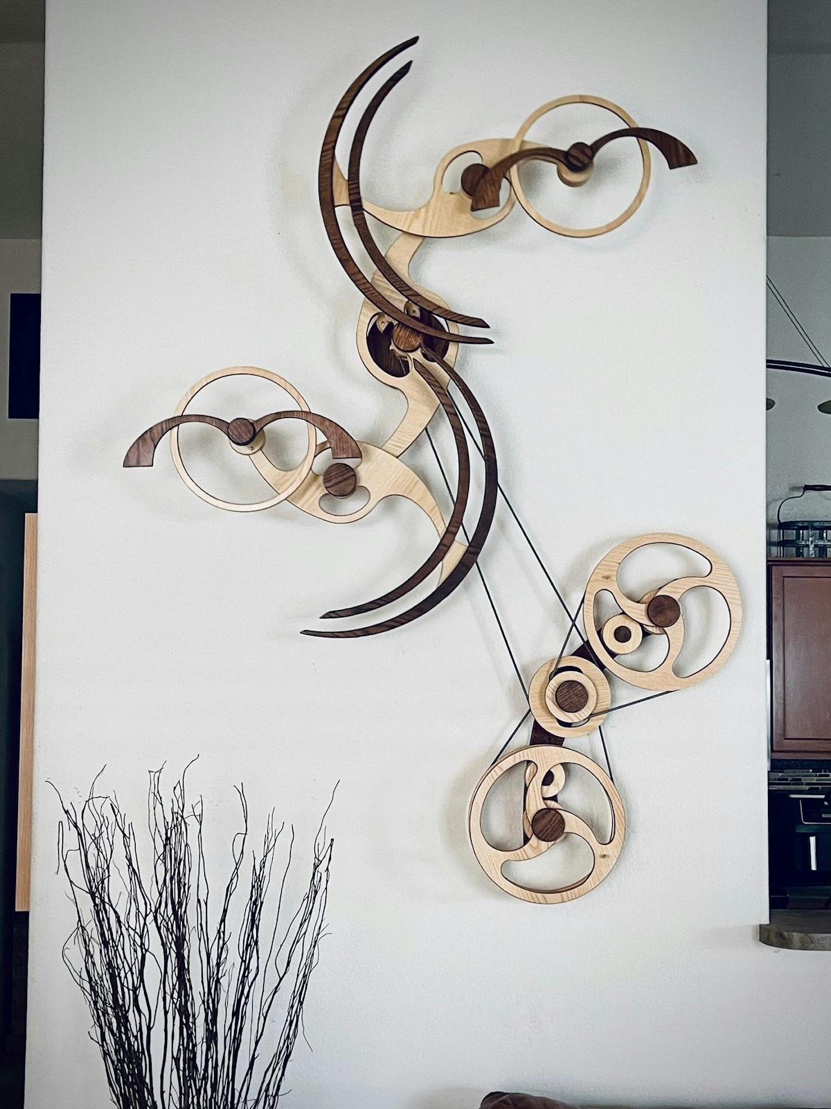 Wooden Kinetic Sculpture for Art Lovers – LovelyWings