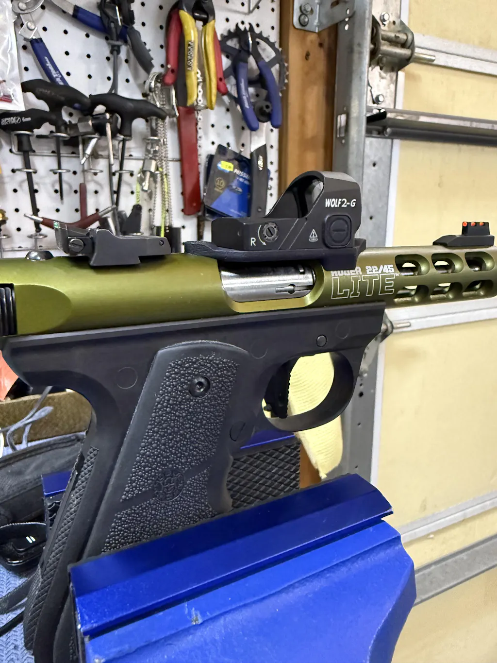 LowPro™ Low-Profile RMR Red Dot Mount for Ruger Mark I/II/III/IV ...