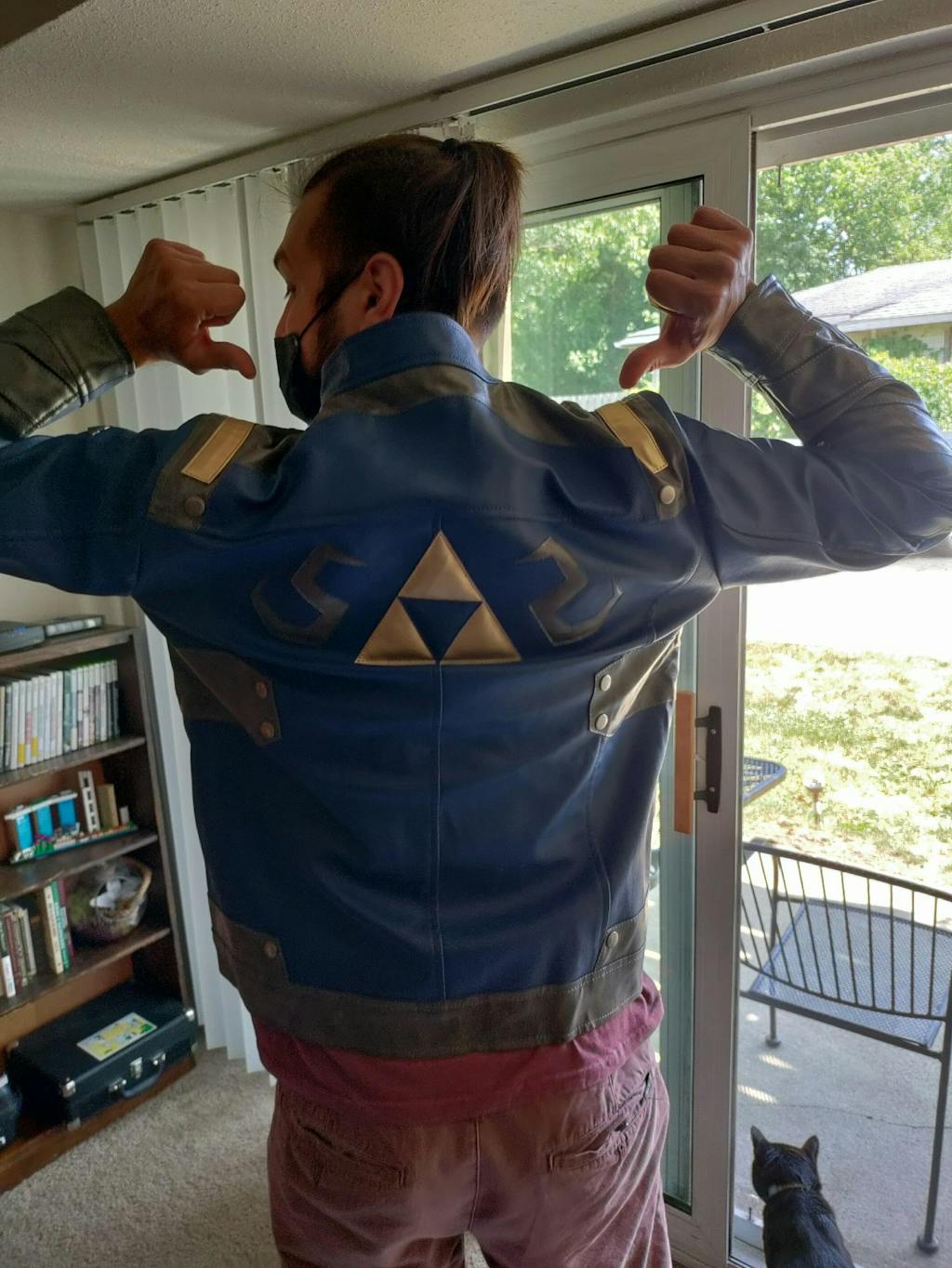 Blue Leather Legendary Jacket | Legend of Zelda Jacket