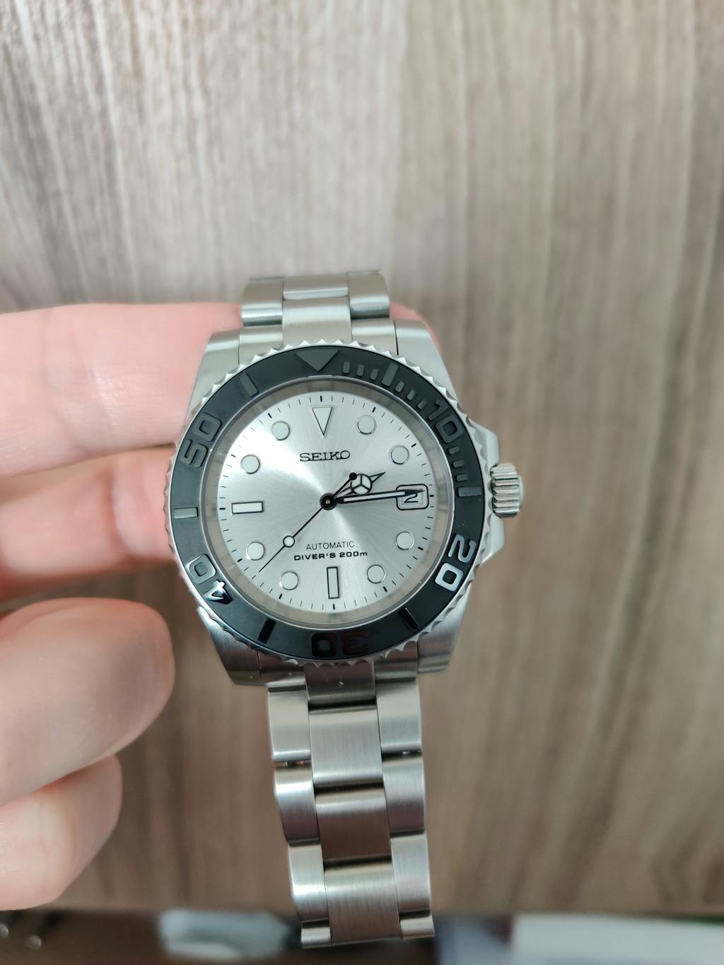 Mercedes Hands - Swiss Lume - A SEIKO Mod Part - Lucius Atelier