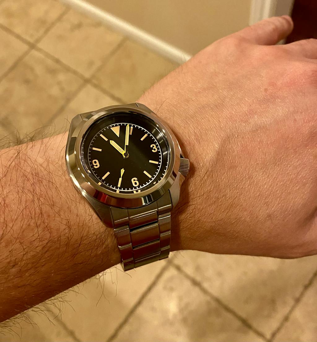 The Silver Polished Pilot Bezel for SKX007 - SEIKO Mod Part - Lucius ...