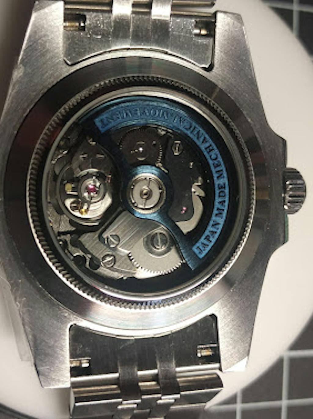 Seiko (TMI) NH72 Automatic Movement - Skeleton Ruthenium Grey - Lucius ...