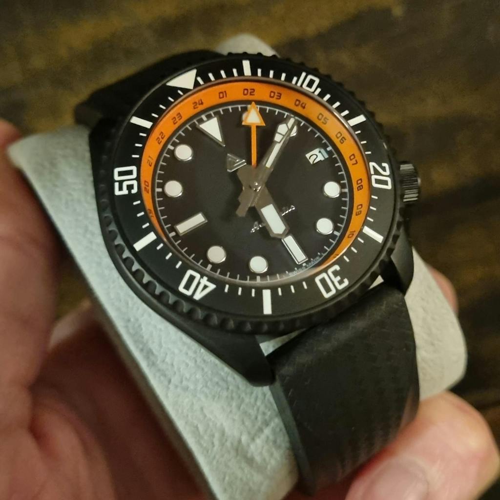 NH34 GMT Dial - Deep Diver | BGW9 - SEIKO Mod Part - Lucius Atelier