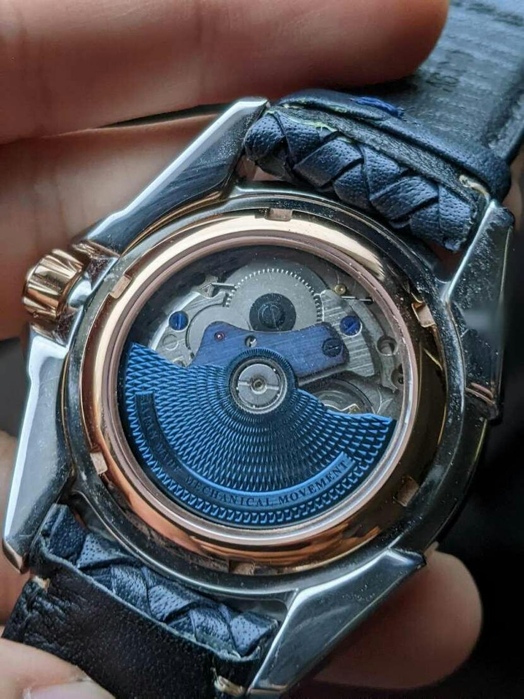 NH Movement Rotor - FPJ Diamond - Blue - Lucius Atelier