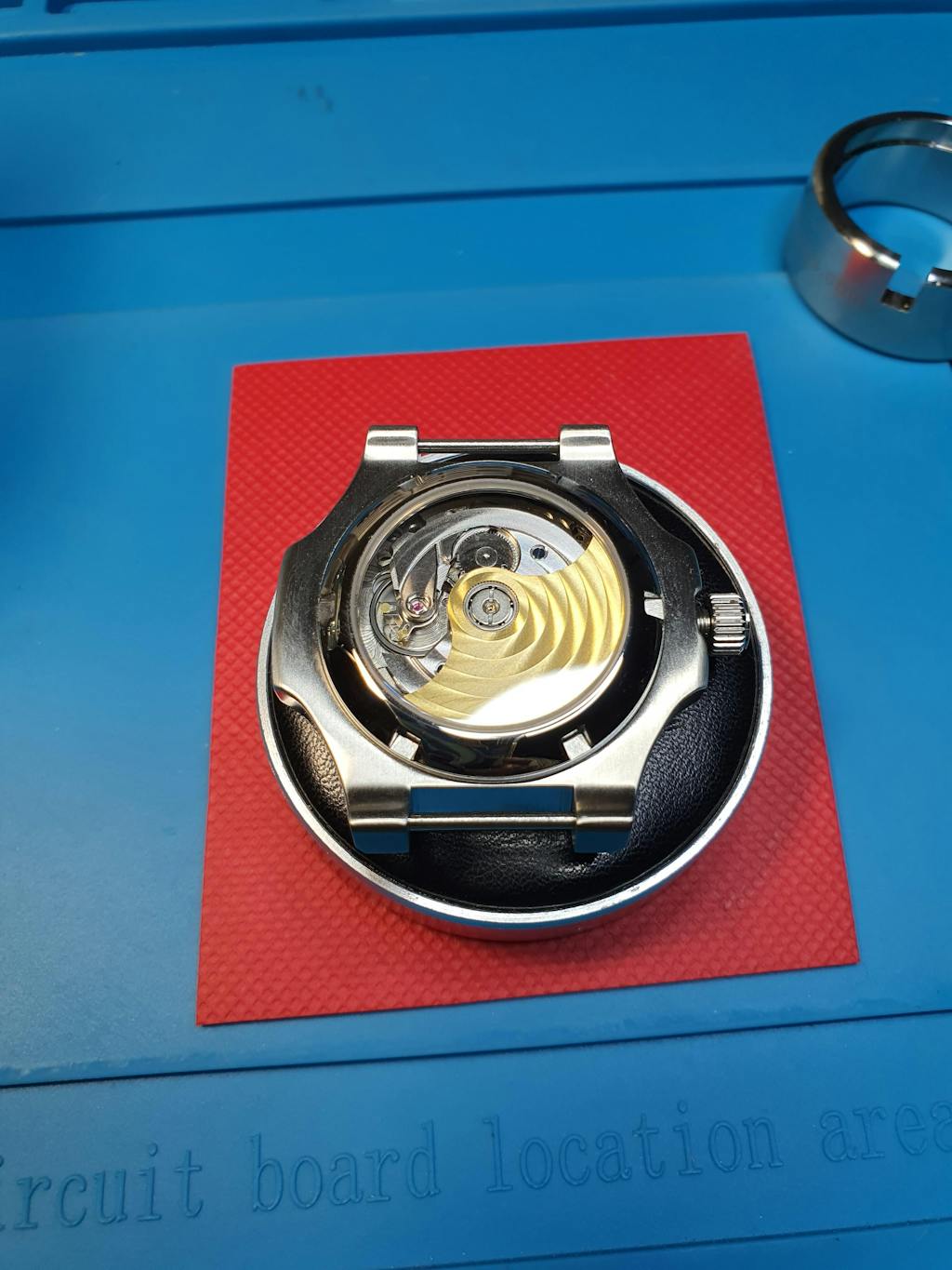 NH Movement Rotor - Côtes de Genève - Yellow Gold - Lucius Atelier