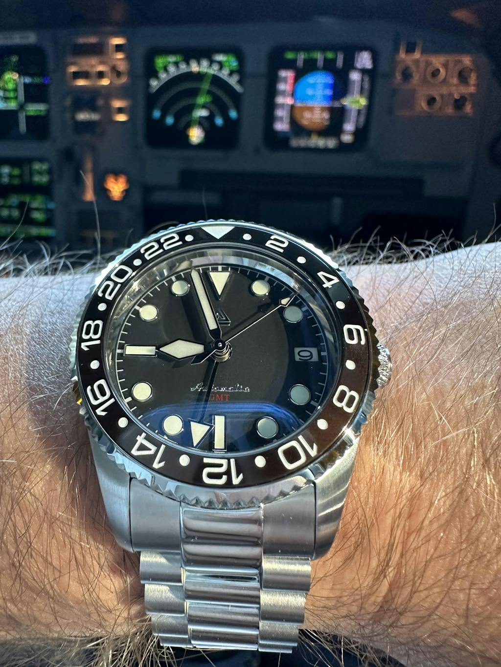 Seiko (TMI) NH34A GMT Automatic Movement | Regulated - Lucius Atelier