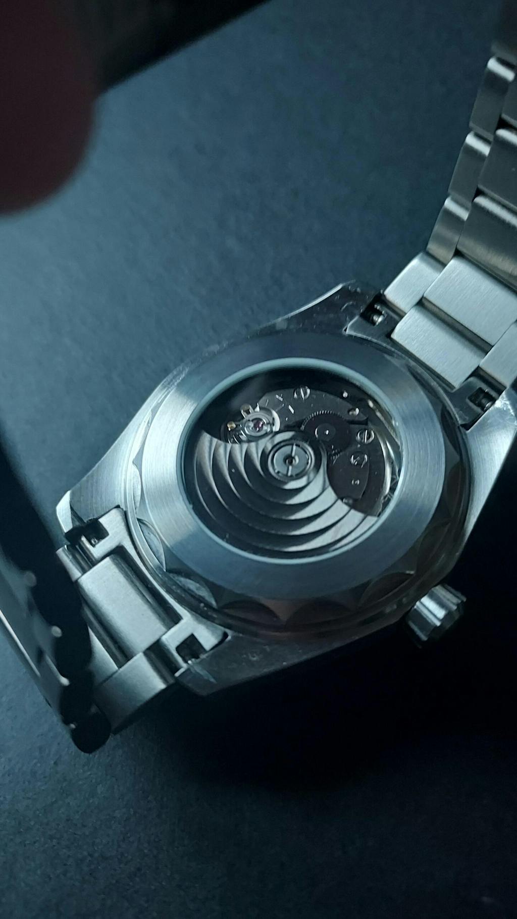 NH Movement Rotor - Côtes de Genève - Gunmetal - Lucius Atelier