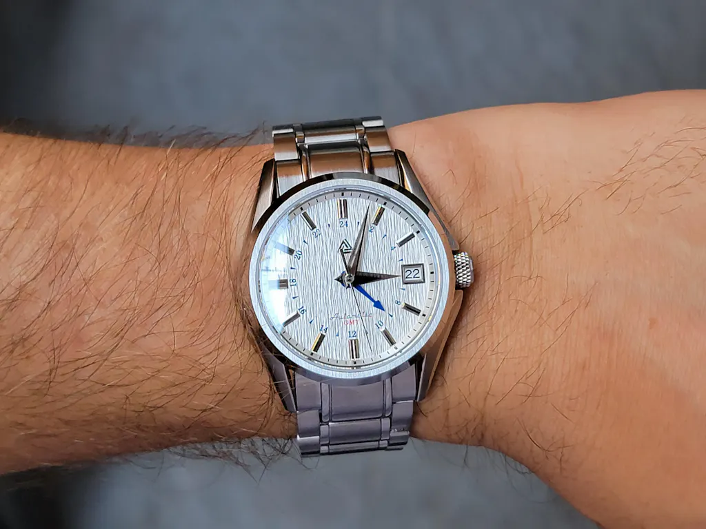NH34 GMT Dial - Grand Seiko GMT Snowflake | SEIKO Mod Part - Lucius Atelier