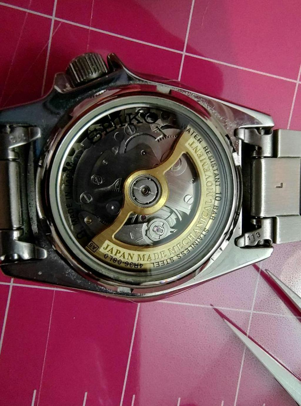 NH Movement Rotor - GS 9SA5 - Yellow Gold - Lucius Atelier