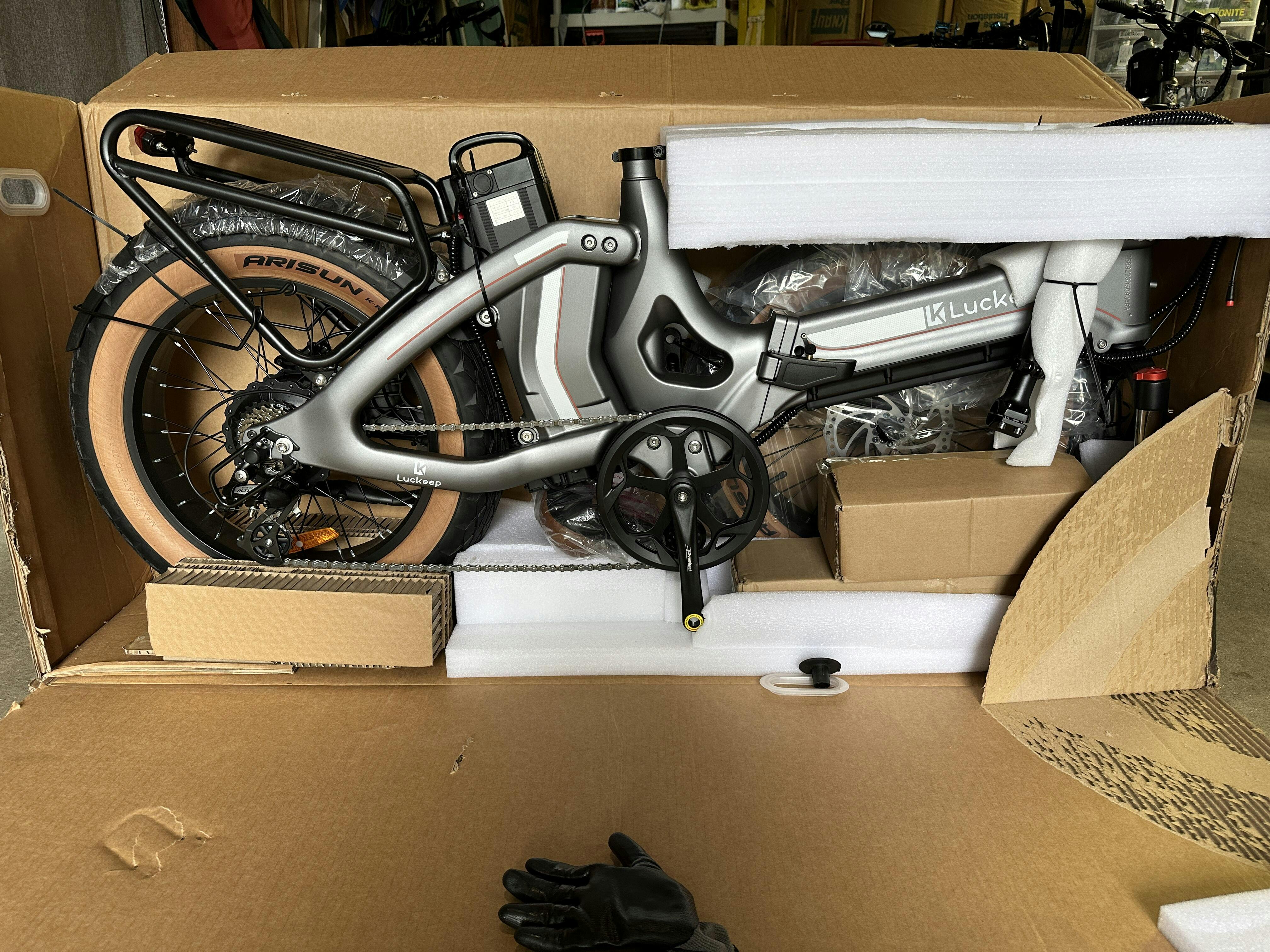 Luckeep X1 Pro Foldable 20" Fat Tire Electric Bike For Sale