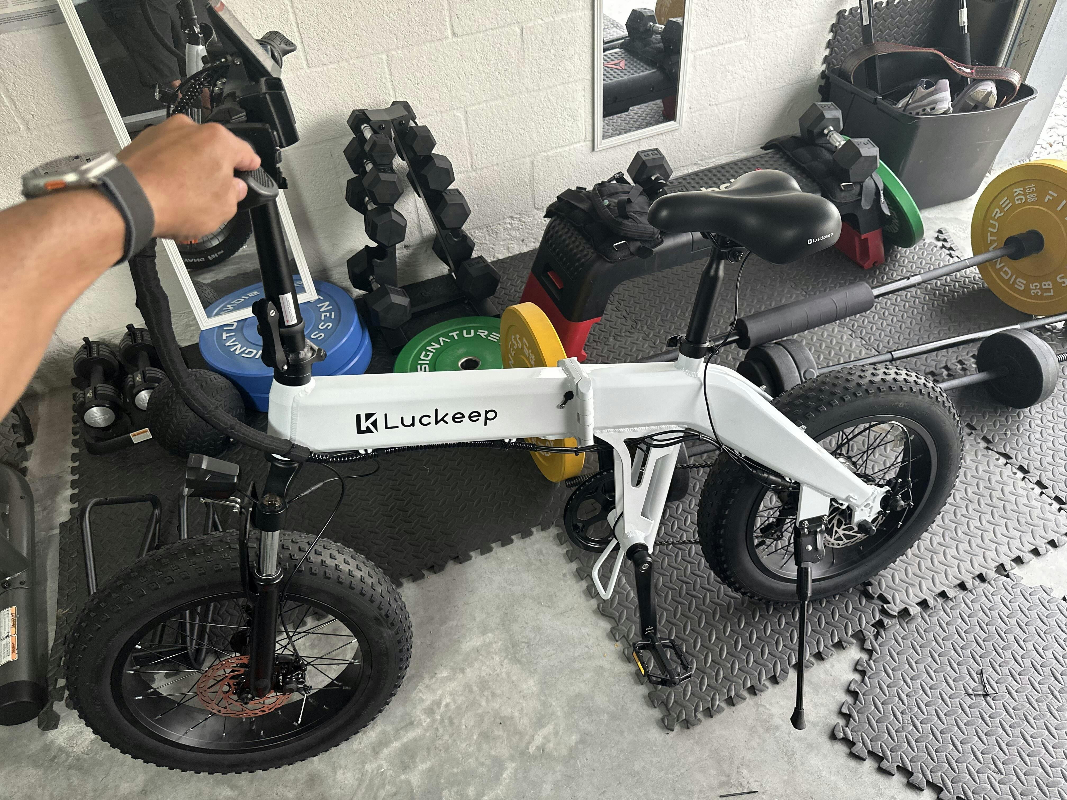 Luckeep X1 Lite Foldable 20" Fat Tire Electric Bike For Sale