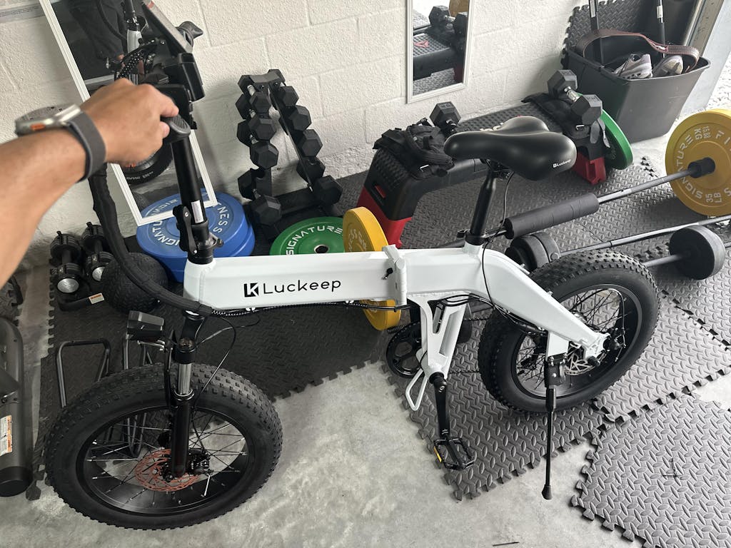 Luckeep X1 Lite Foldable 20" Fat Tire Electric Bike For Sale