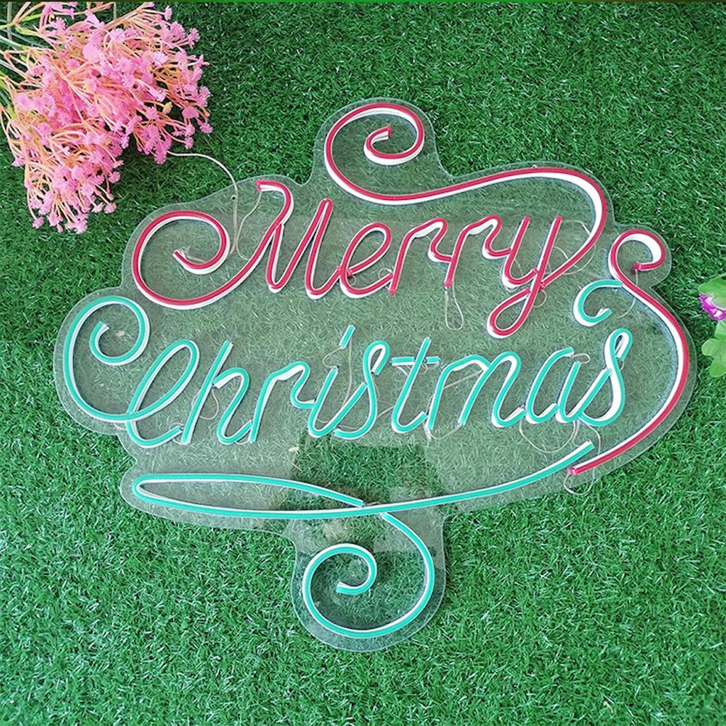 Merry Christmas Neon Light Sign | Christmas Neon Sign – LUCKYNEON