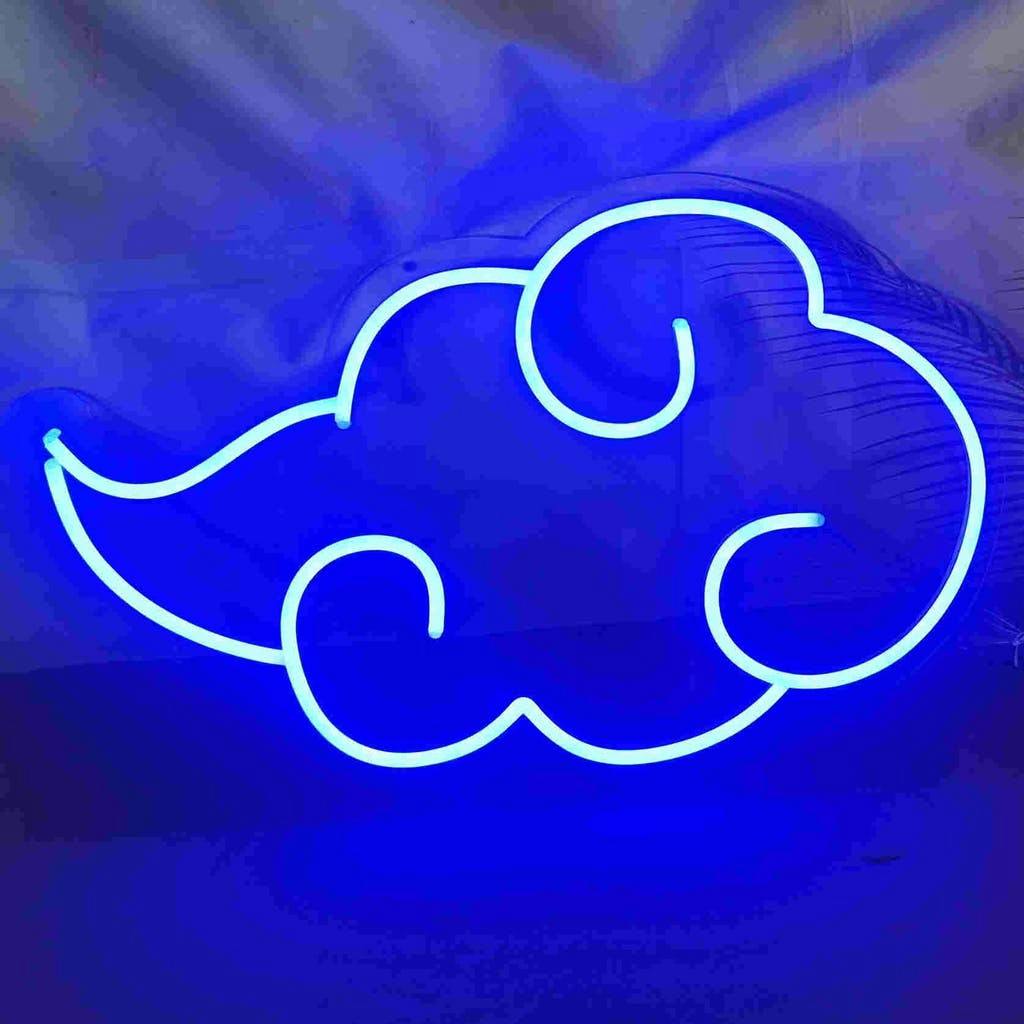 Japanese Akatsuki Neon Sign, gamer Anime neon sign, cloud neon sign ...