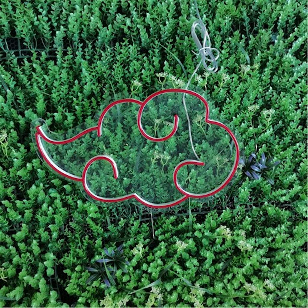 Japanese Akatsuki Neon Sign, gamer Anime neon sign, cloud neon sign ...