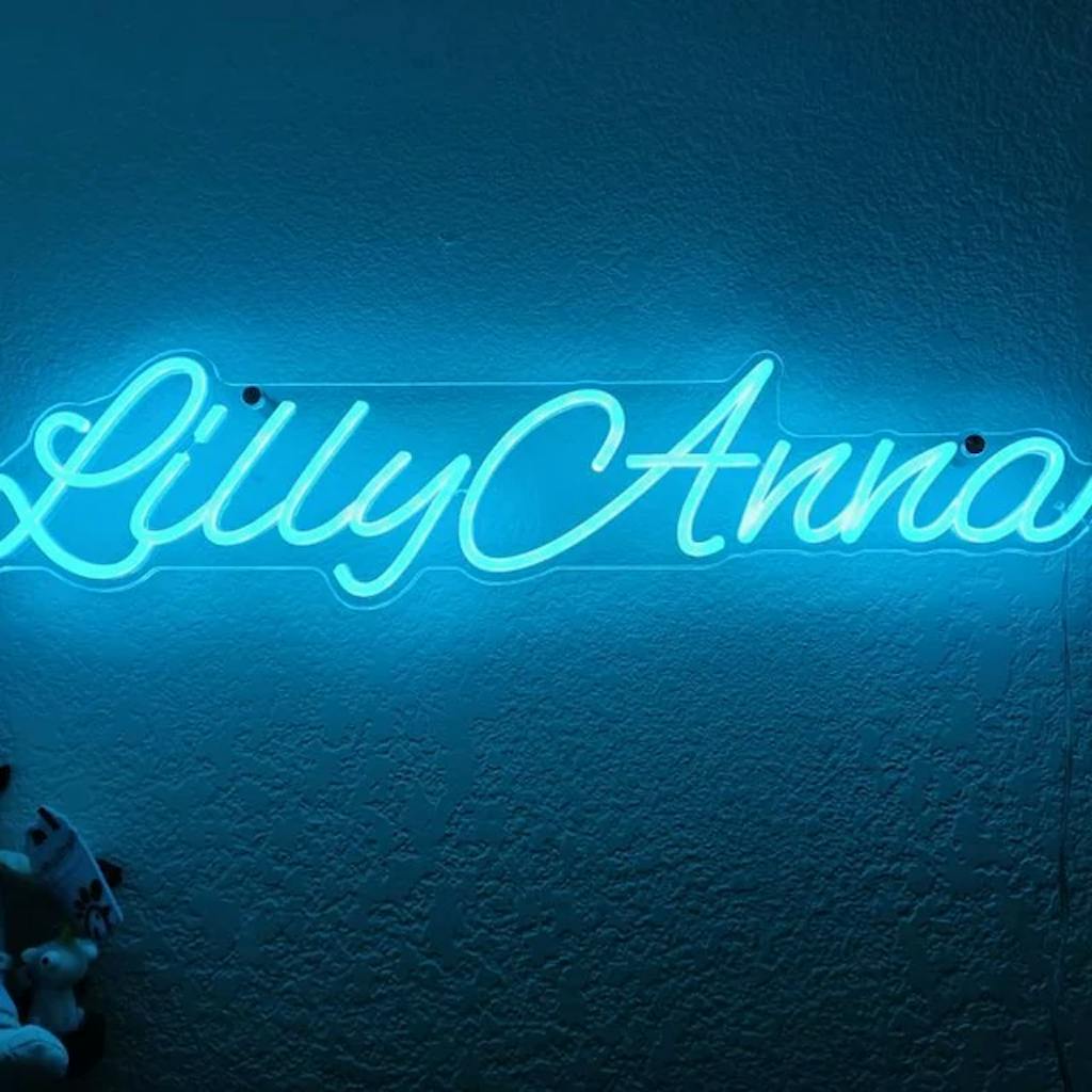 Custom Neon Name Signs | Custom Neon Light Signs for room – LUCKYNEON
