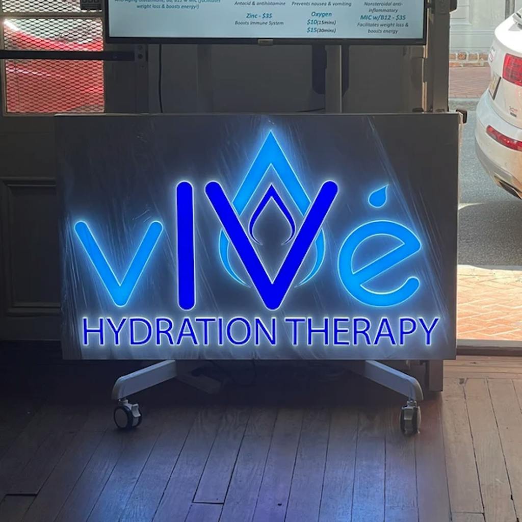 Custom 3D Acrylic Front-lit and Backlit Sign - Illuminated Wall Signag ...