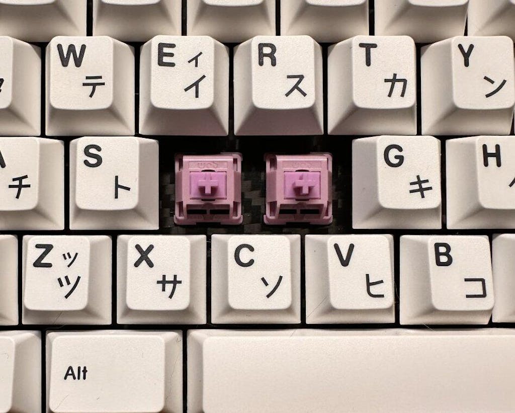 Rainy75 Keyboard Switch: HMX Violet Linear – LumeKeebs