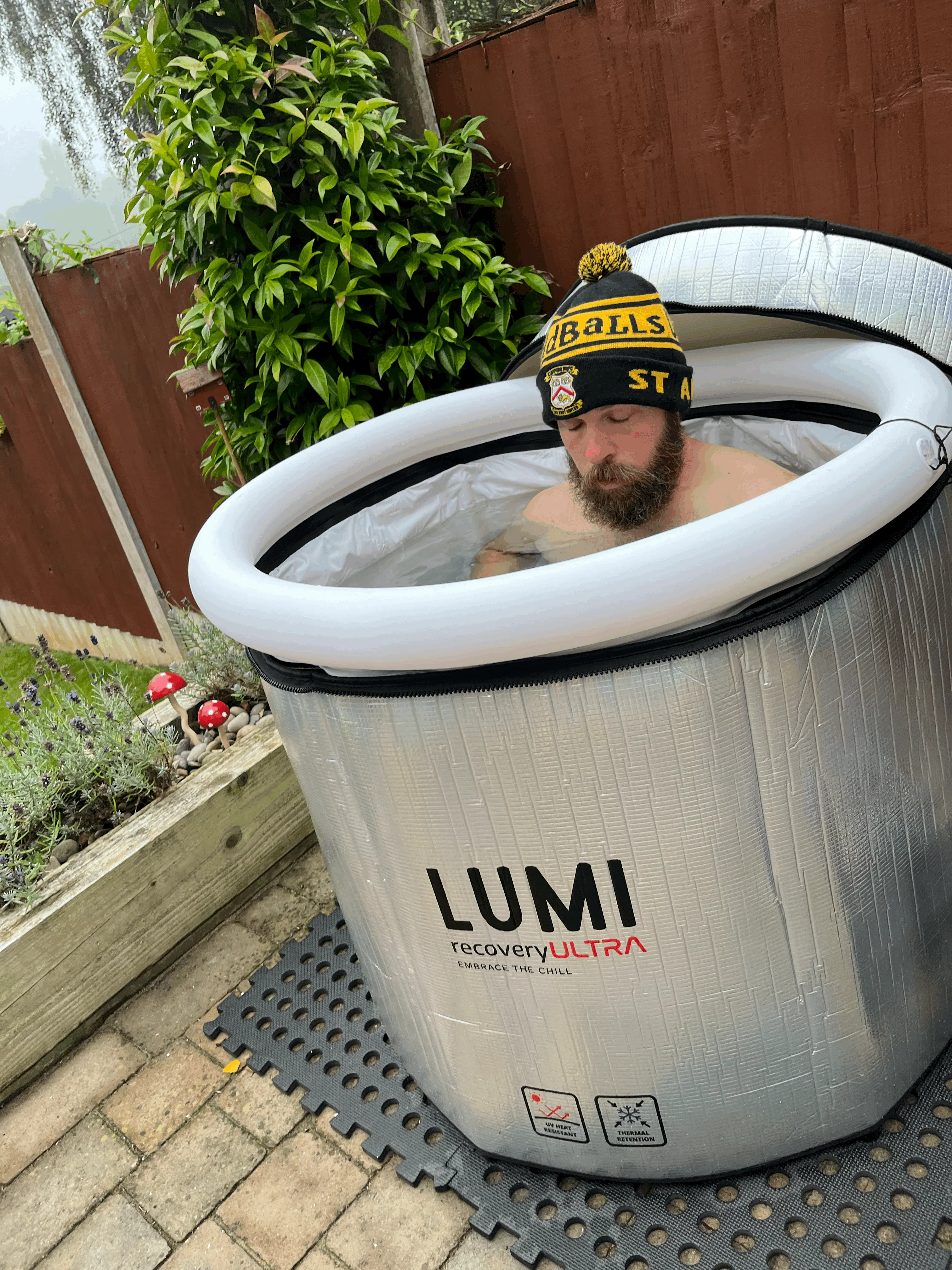 LUMI Ultra Cover™ - UV-Reflective Ice Bath Cover with Enhanced ...