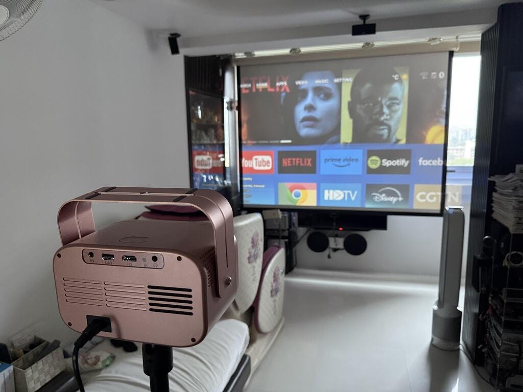 LUMOS FLOAT Home Cinema | 360 Degree Projector | LUMOS Projector ...