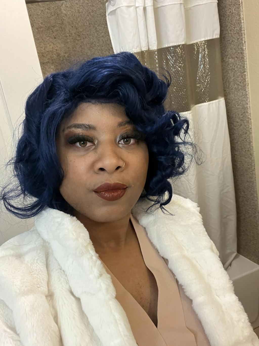 Peruvian Hair Indigo Blue Color Body Wavy Lace Front Wig – Lux Hair Shop