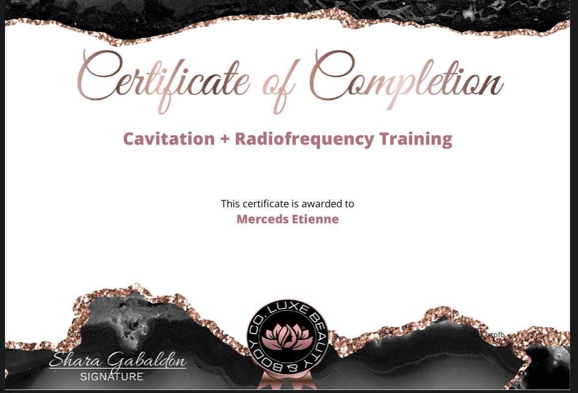 Cavitation & RF Training - Learn How to Perform Ultrasound Cavitation ...