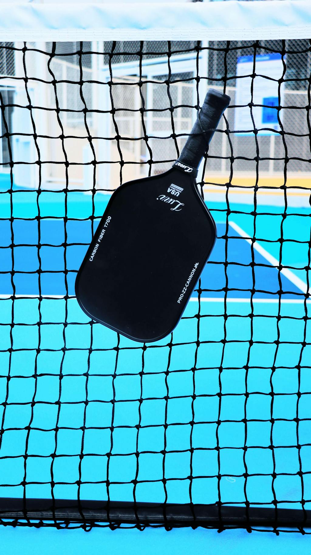 Luzzpickleball Cannon Paddle T700 Carbon Friction Surface|Thermoformed