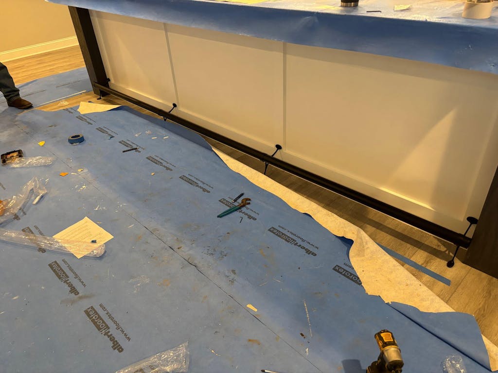 Custom Matte Black Bar Foot Rail Kit – Lyfe Hardware